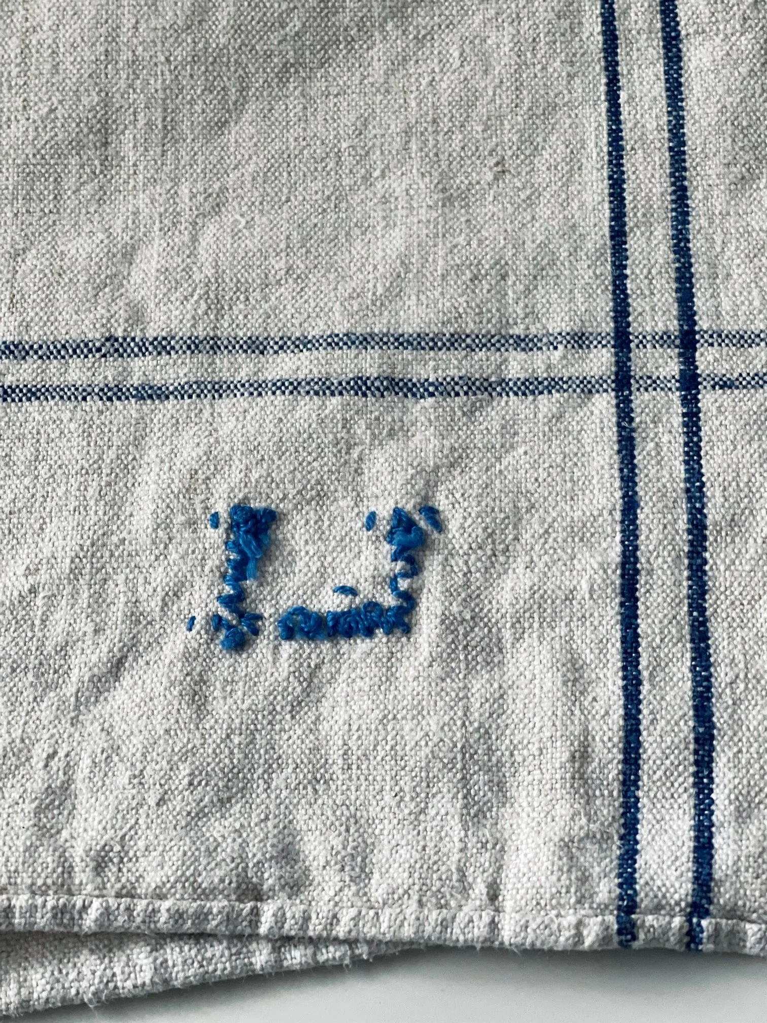 VINTAGE PURE LINEN FRENCH TEA TOWELS | 'TORCHONS' | $42 EACH — Folly ...