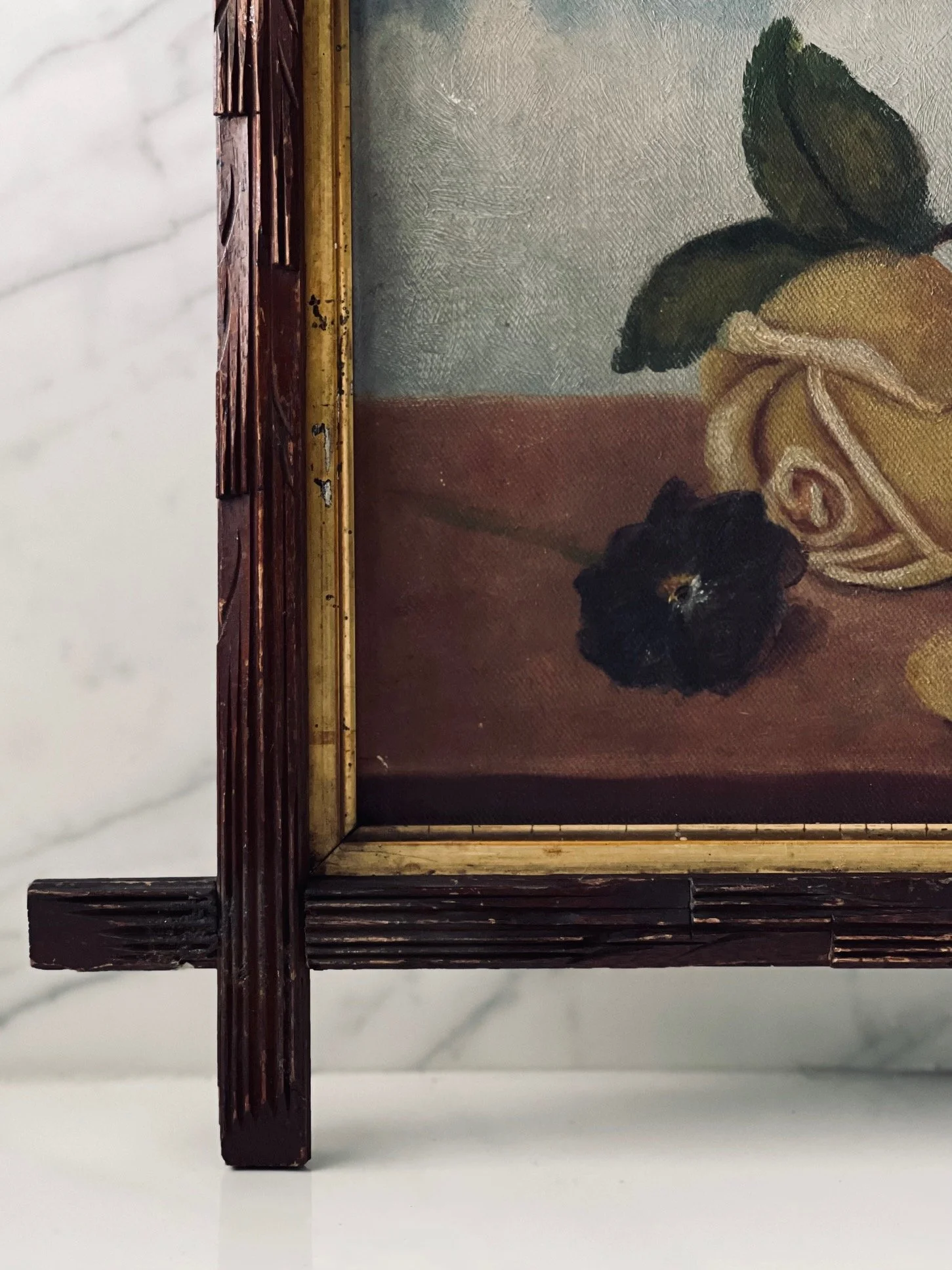 LARGE ANTIQUE FRENCH PANTRY BASKET | TWISTED WIRE HEART SHAPE — Folly ...