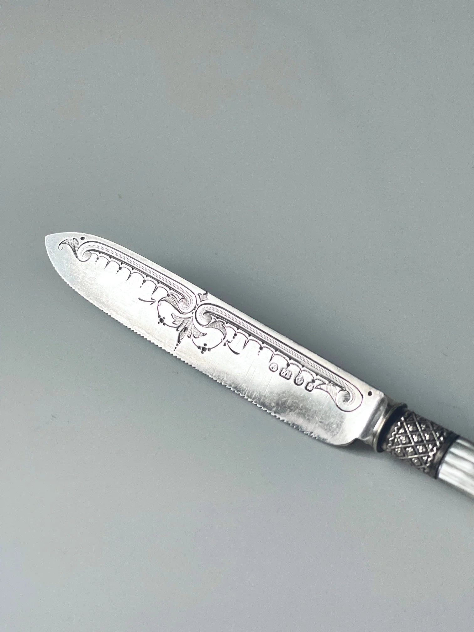 VINTAGE SHEFFIELD 'FIRTH BREARLEY' ENGLISH BREAD AND BUTTER KNIVES ...