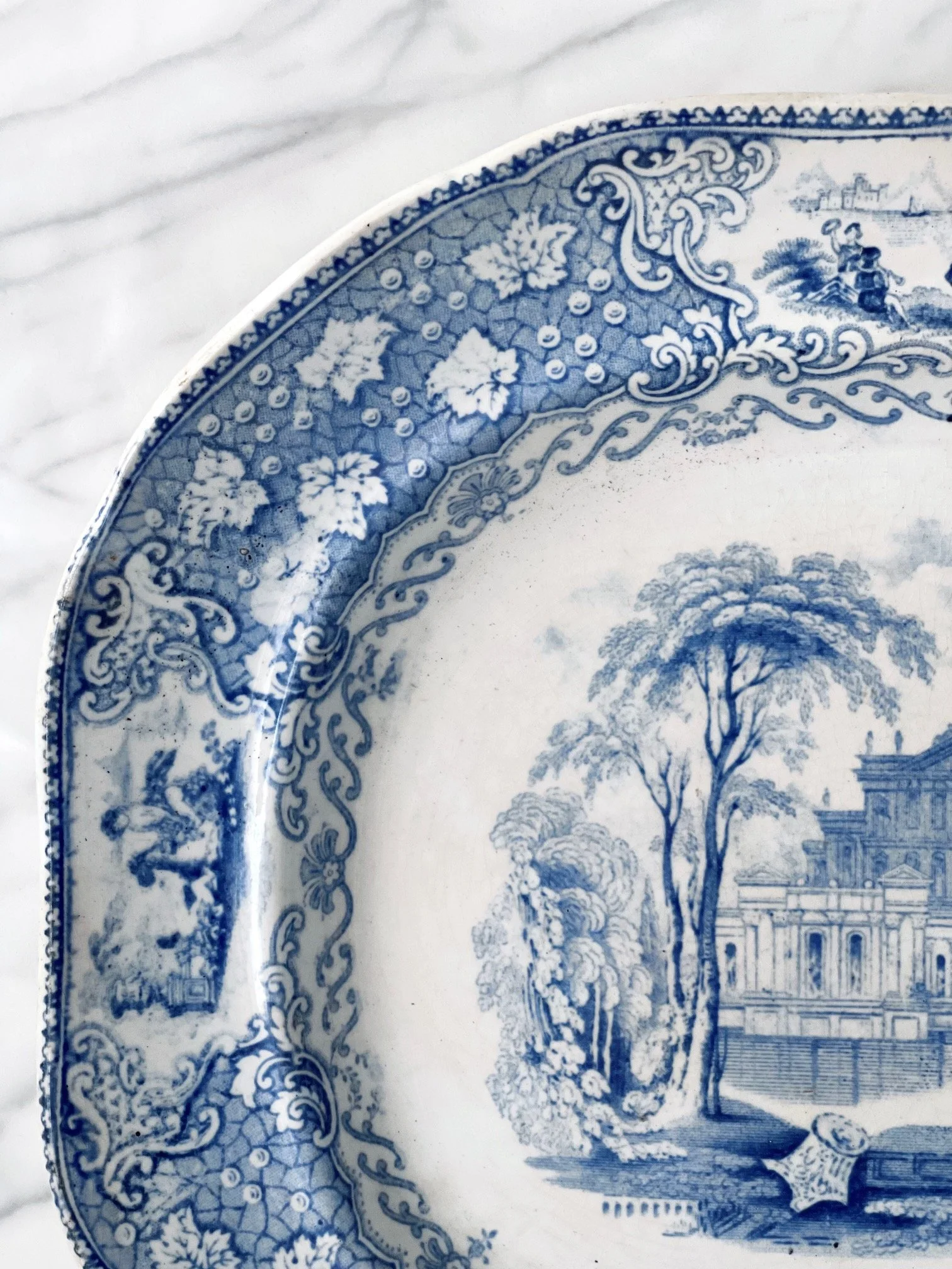 VINTAGE J & G MEAKIN 'ROMANTIC ENGLAND' IRONSTONE SUGAR BOWL — Folly ...