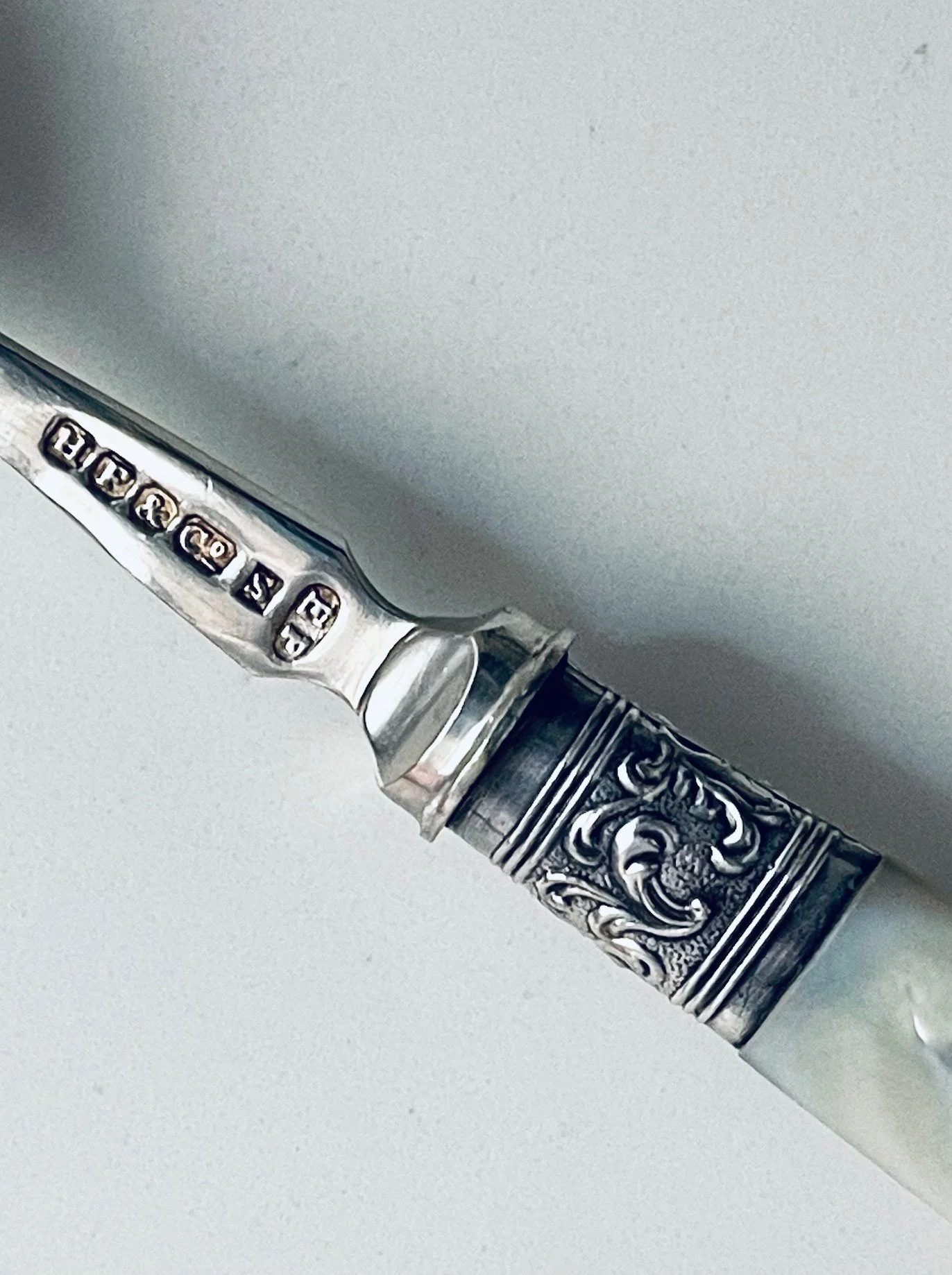 VINTAGE SHEFFIELD 'FIRTH BREARLEY' ENGLISH BREAD AND BUTTER KNIVES ...