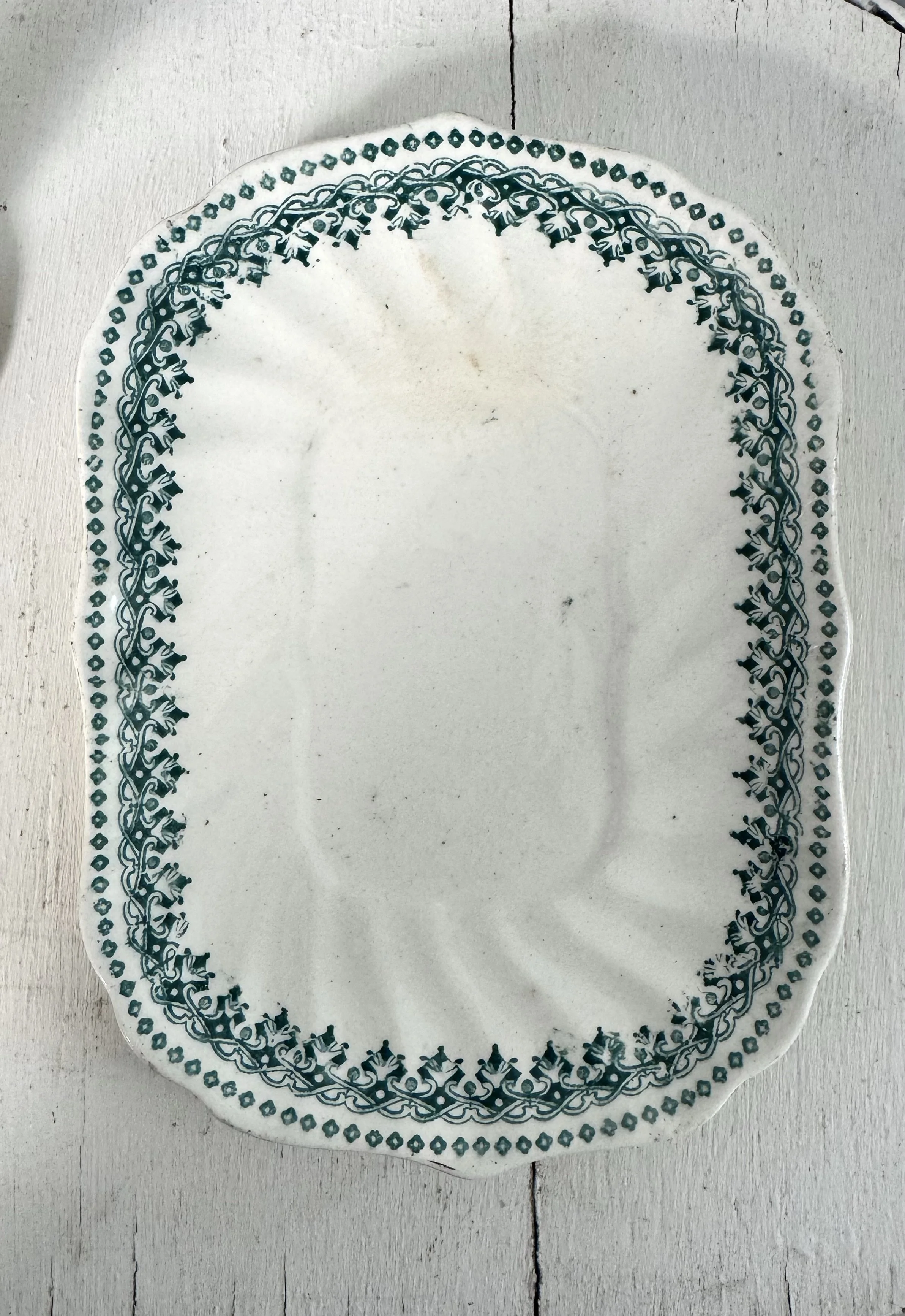 VINTAGE BUTTER PAT DISH — Folly & Fine Company
