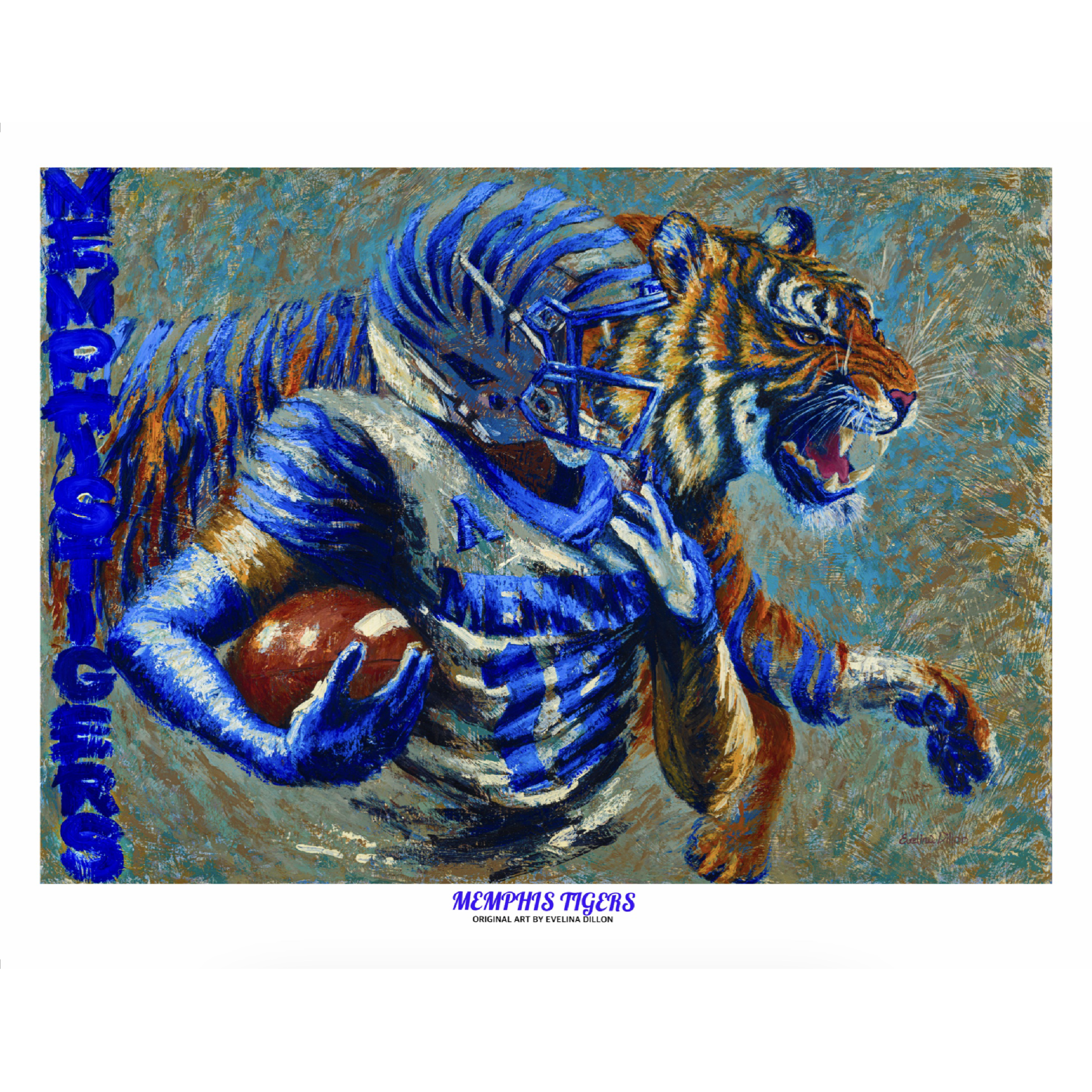MEMPHIS THANG, MANE! POSTER 24”x24” UNSIGNED — Evelina Linn LLC