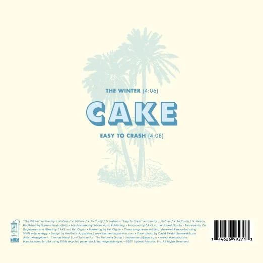Cake LP / Package Design — Aesthetic Apparatus