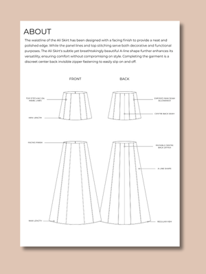 Digital Sewing Patterns — Georgia's Portfolio
