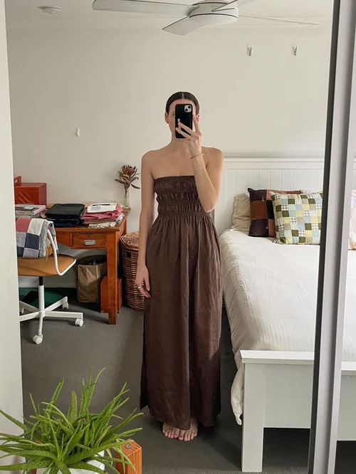 DIY elasticated bandeau dress tutorial — Georgia's Portfolio