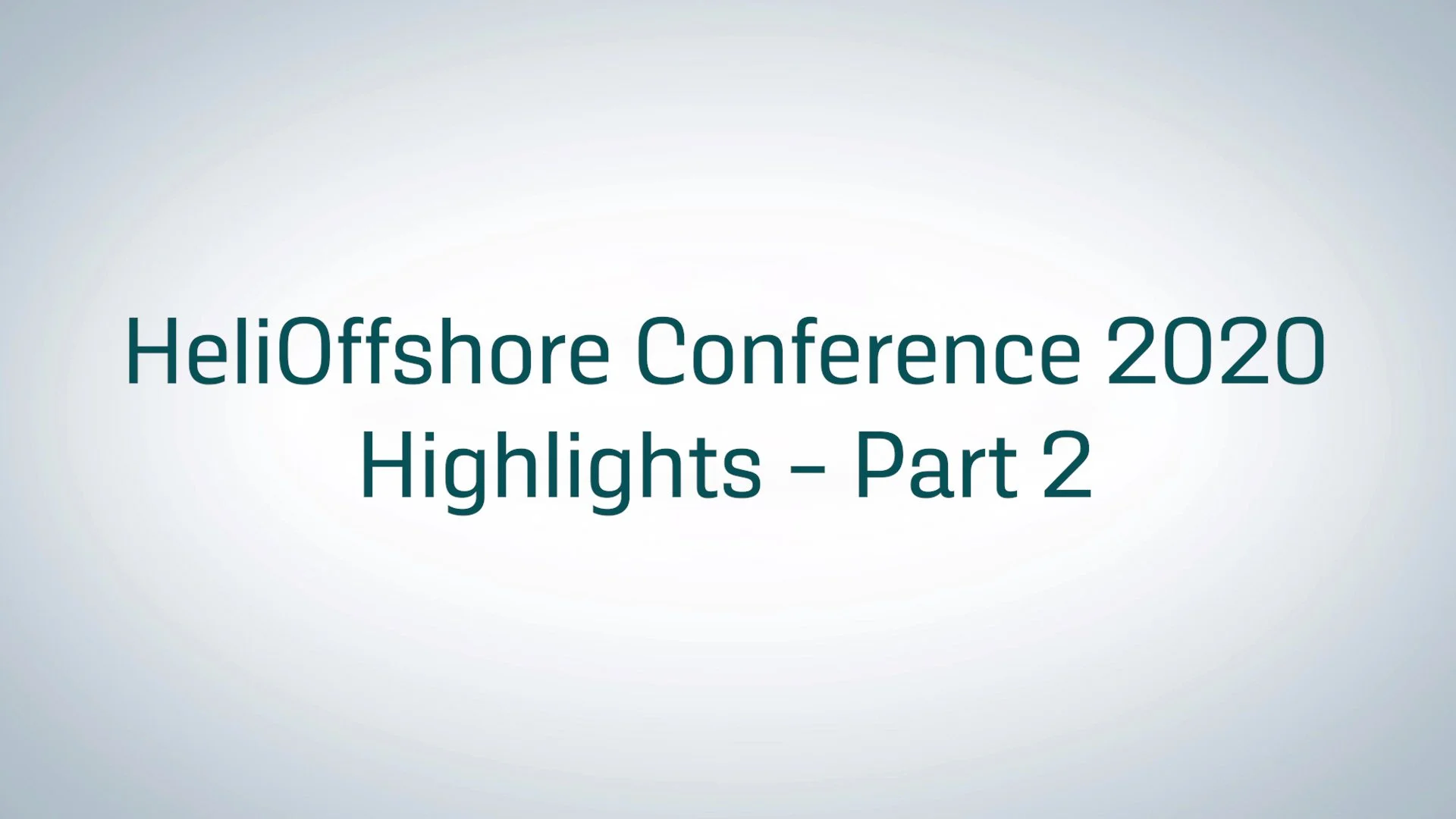 Conferences — HeliOffshore