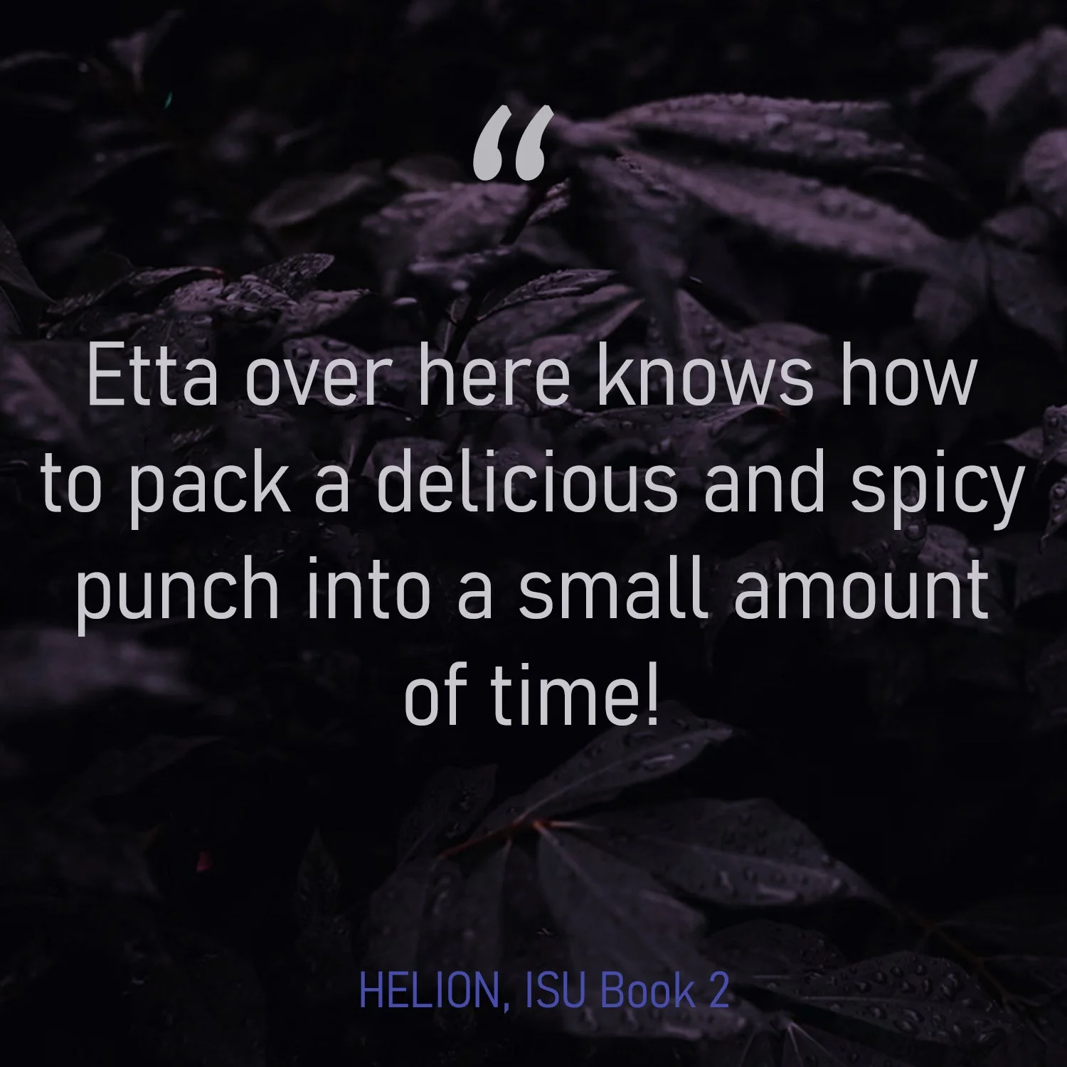 Etta Pierce Romance