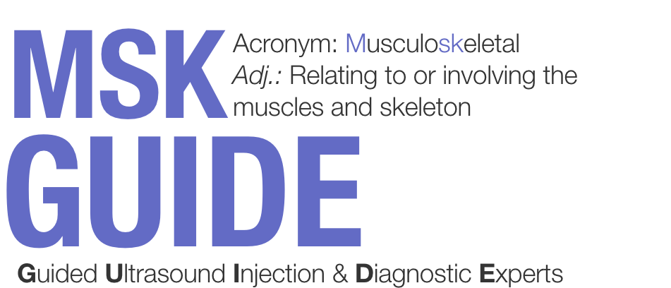 MSK Guide