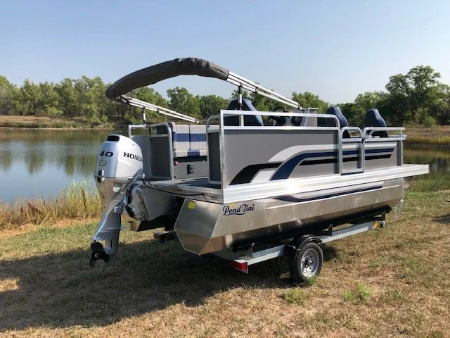 Pond-Tini 14 Series — Pond-Tini Pontoon Boats