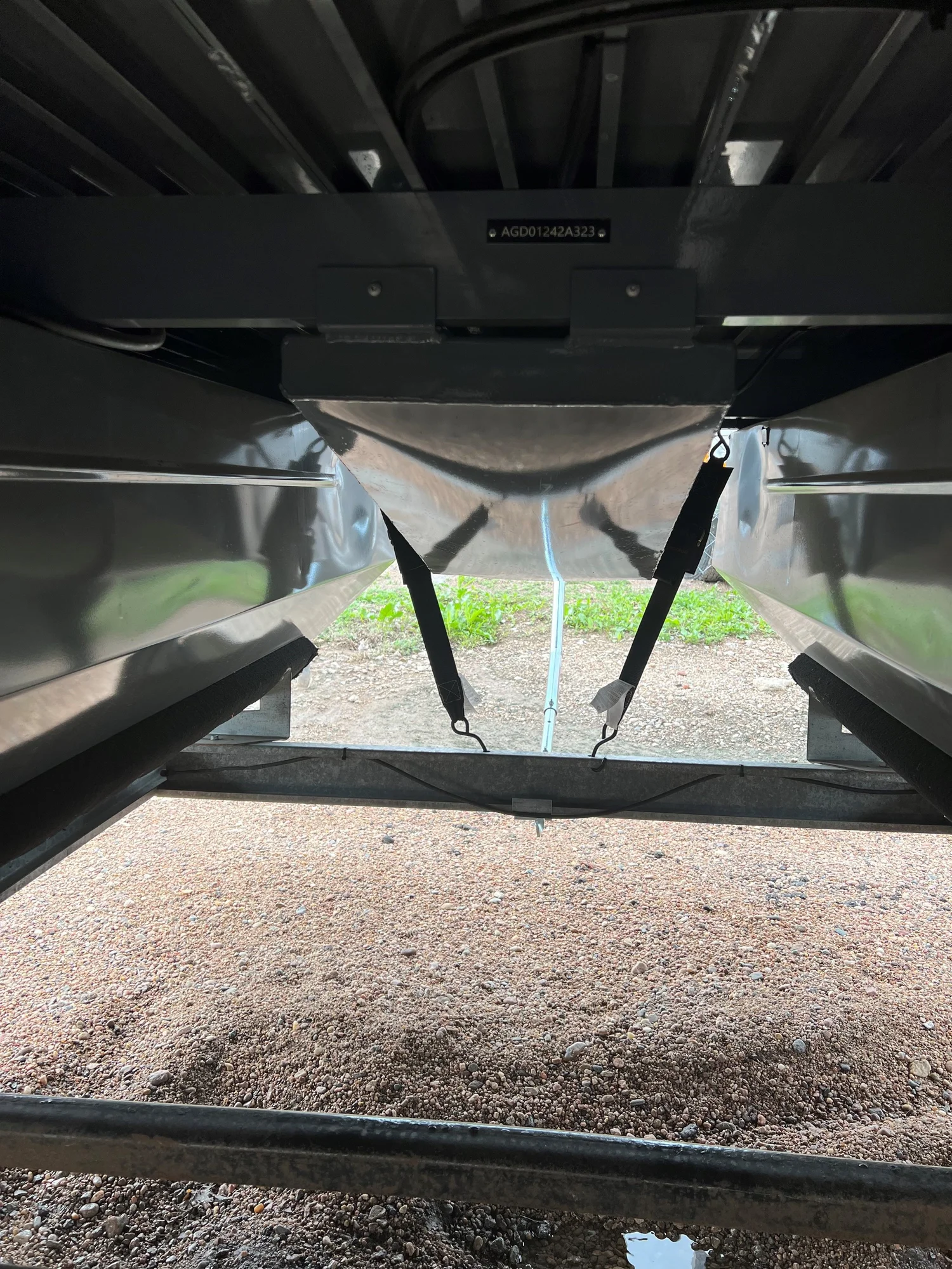 24" Railing Gate — Pond-Tini Pontoon Boats