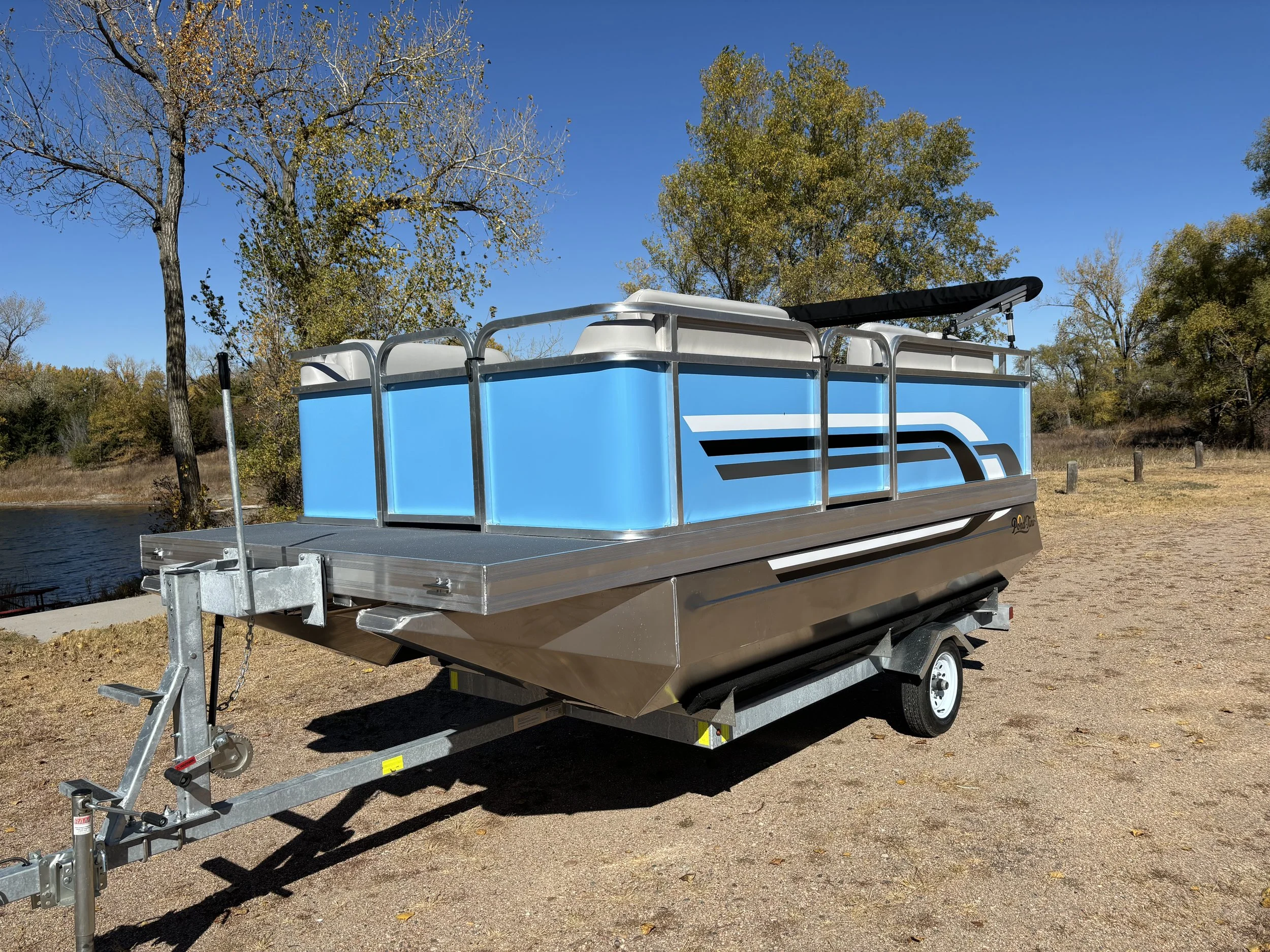 Pond-Tini 14 Series — Pond-Tini Pontoon Boats