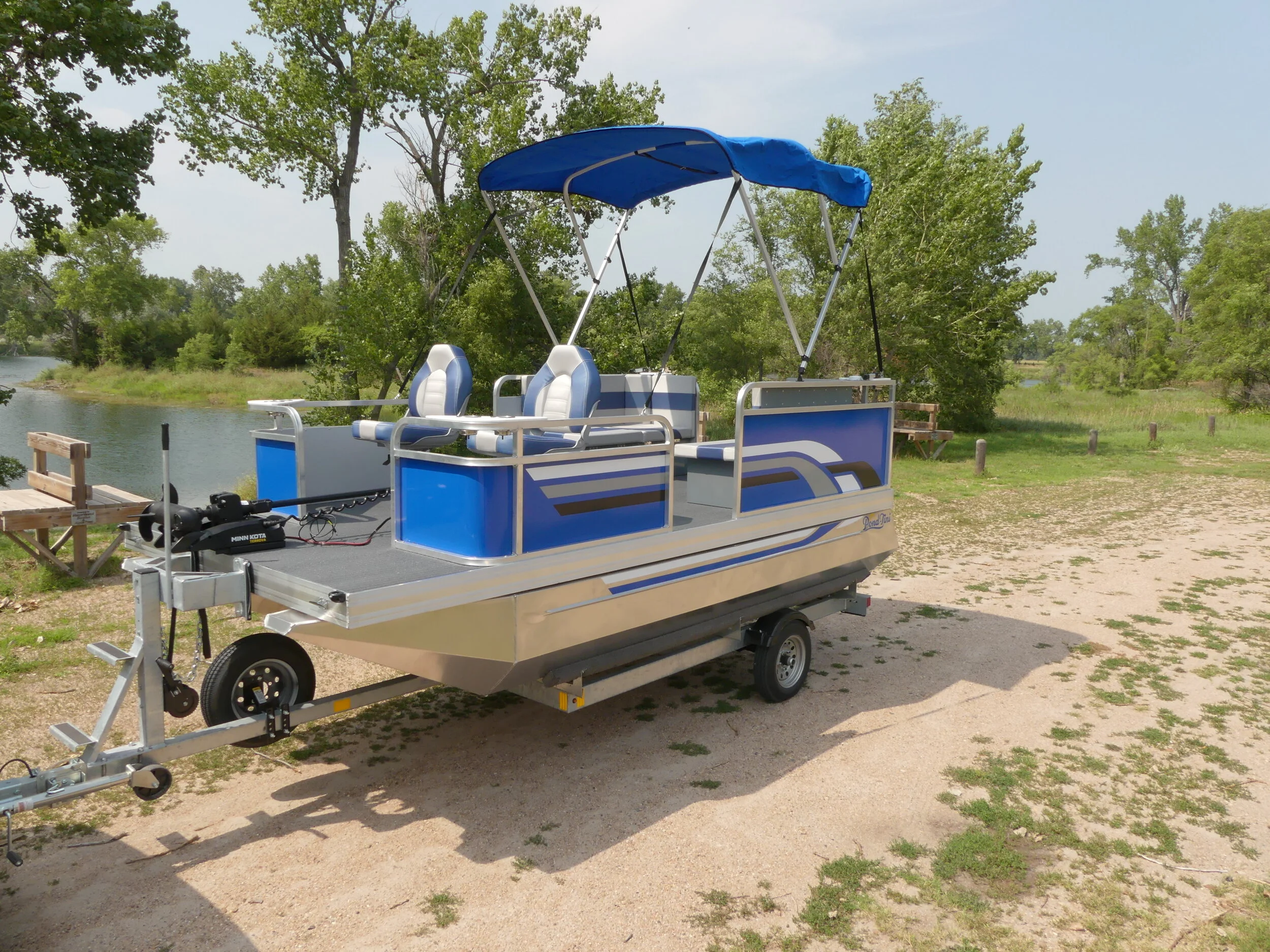 Pond-Tini 14 Series — Pond-Tini Pontoon Boats