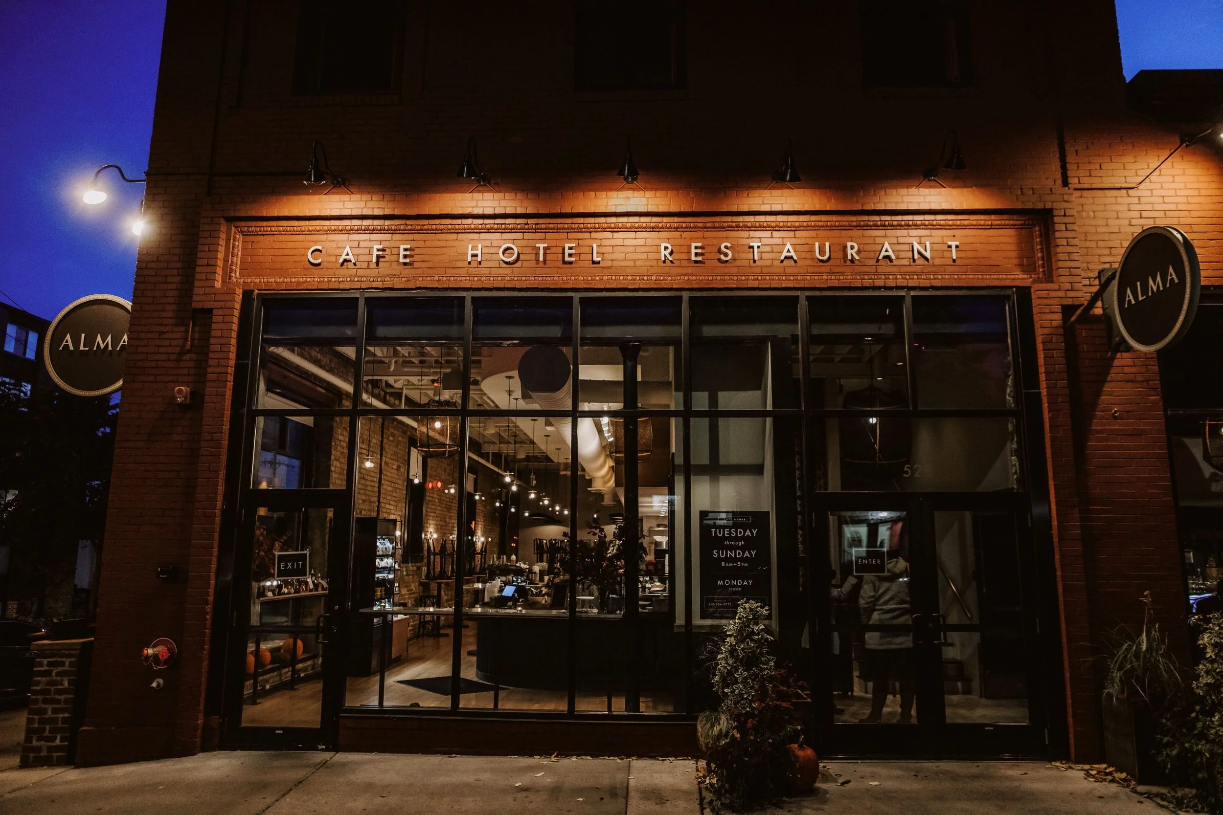 The Restaurant — Alma - Restaurant, Cafe, Hotel