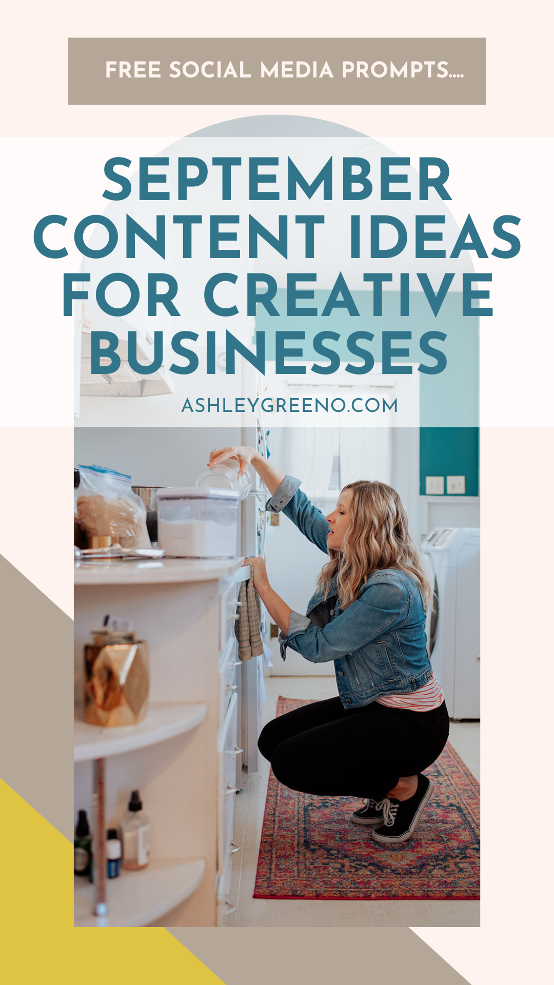 September Content Ideas for Bakers, Makers and Creative Business Owners ...
