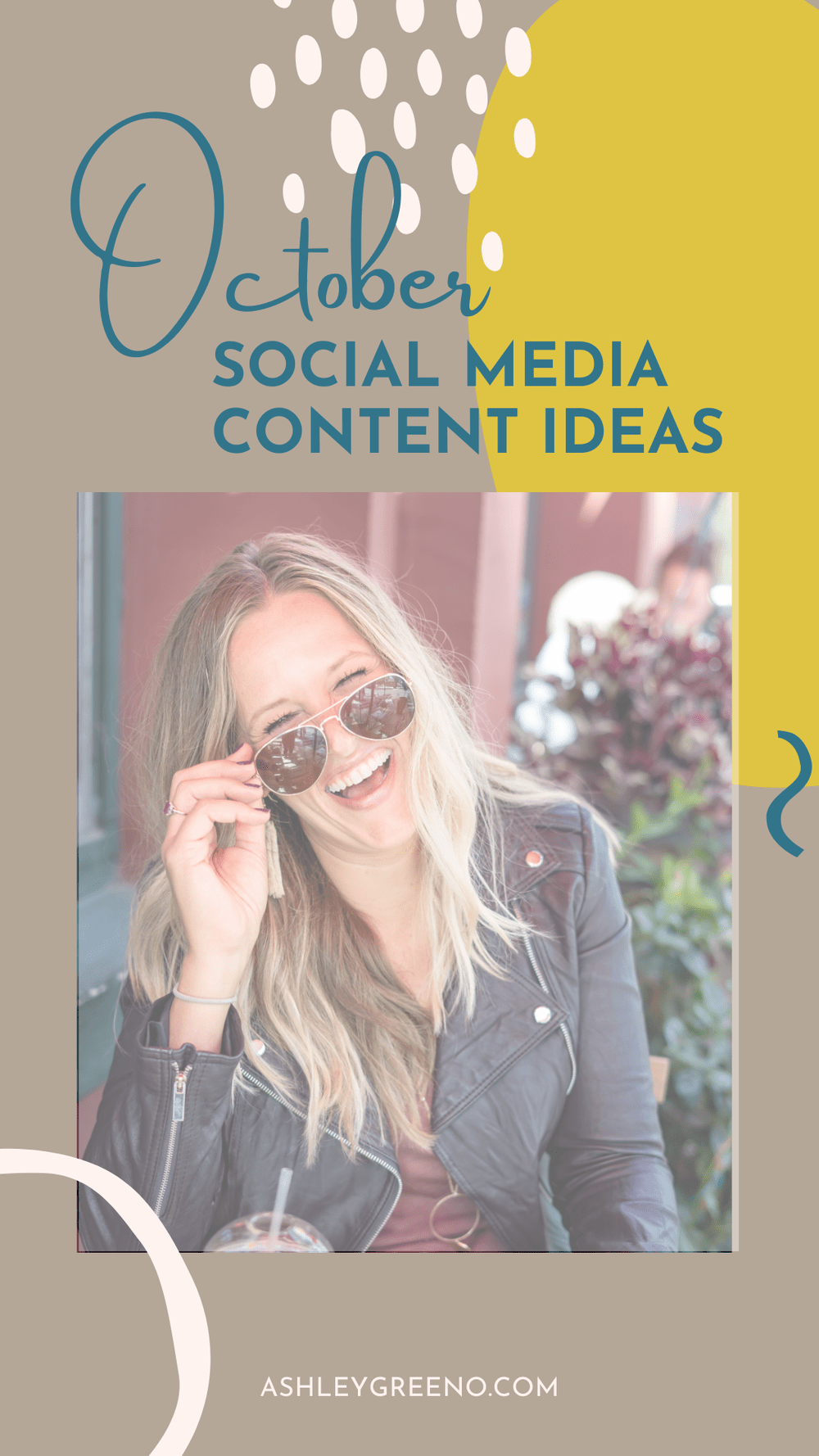 October social media content ideas for freelancers, service providers ...