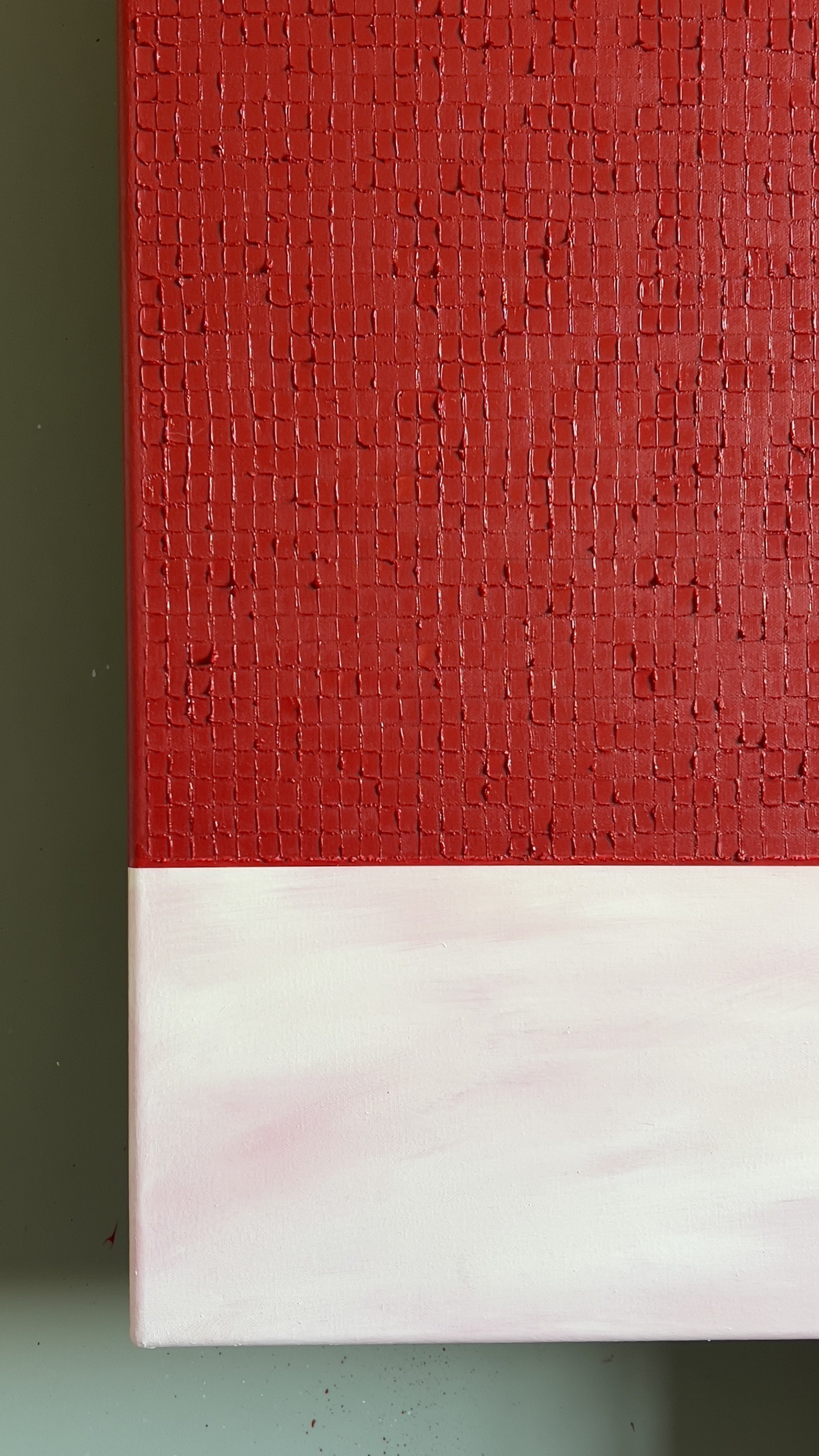 Red with White Commission | Discover Unique Art — Piers Phillips