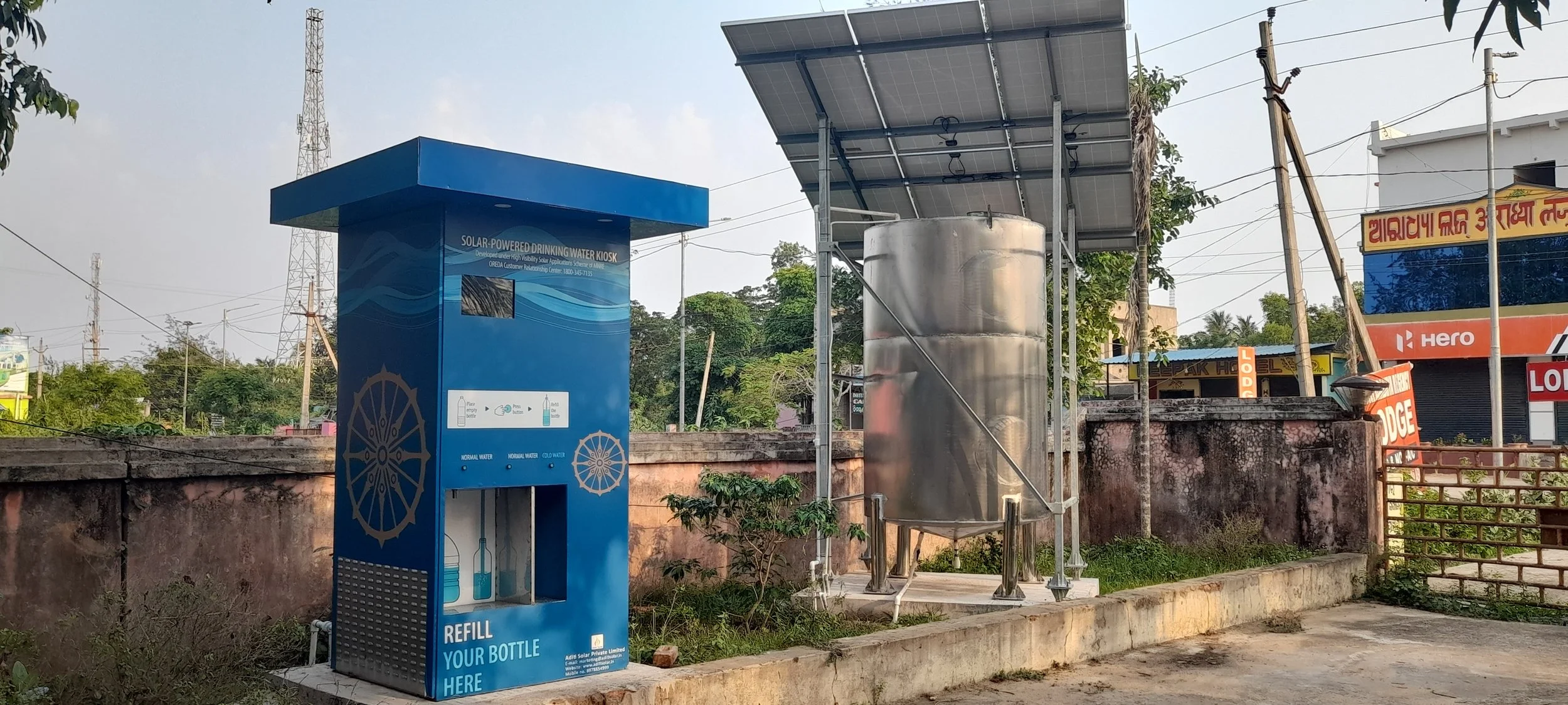 Arosia Water | Solar Water ATM Smart Water Solution