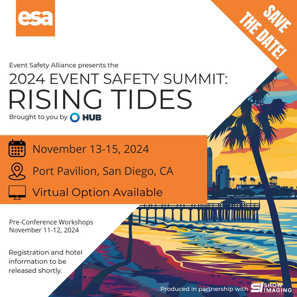 Event Safety Alliance News and Updates — Life Safety First : Event ...
