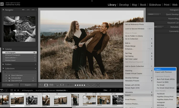 Lightroom Export Settings for Photographers — Katy Kahla Photography ...