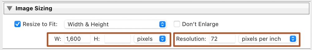 Lightroom Export Settings for Photographers