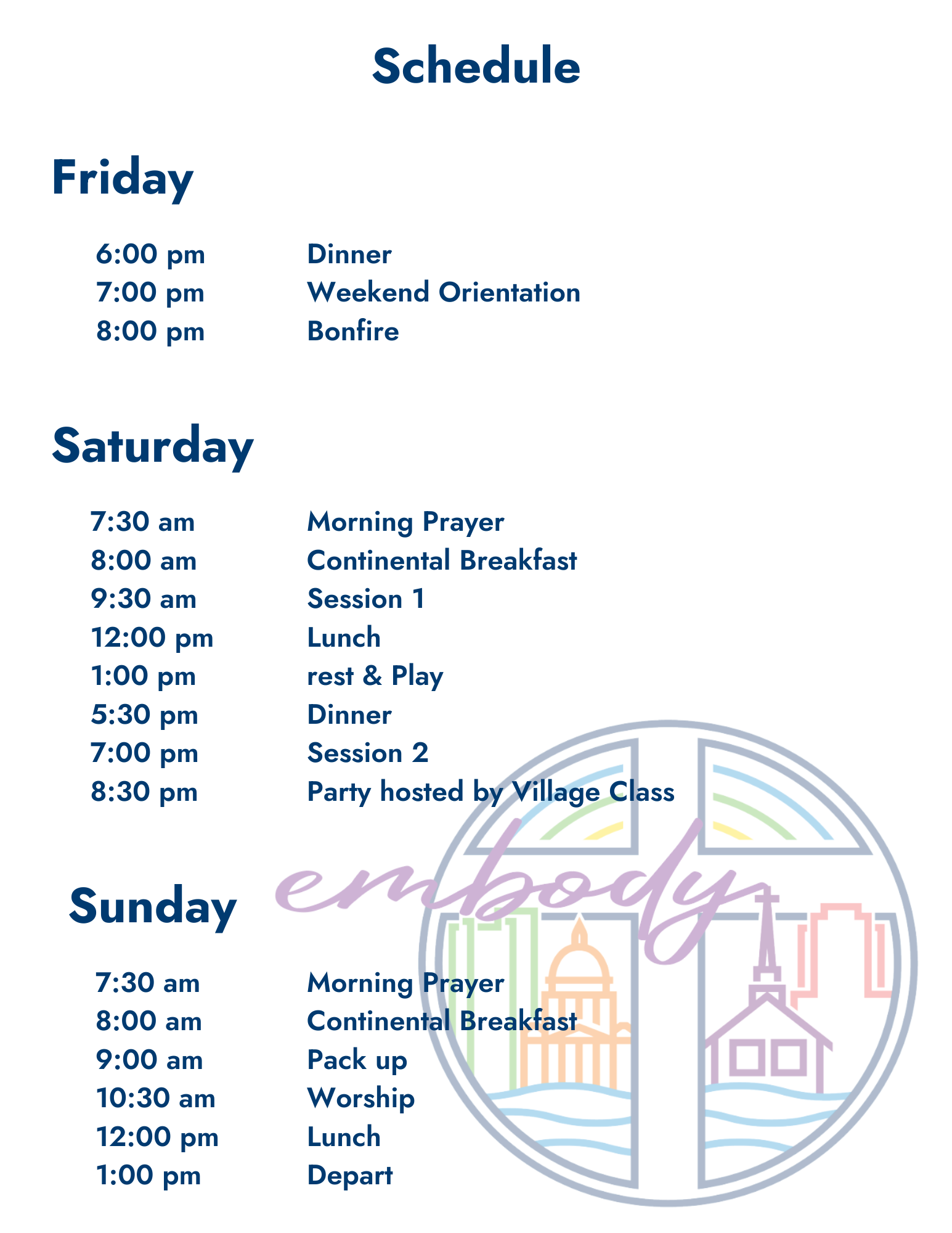 Churchwide Retreat | Second Baptist Church