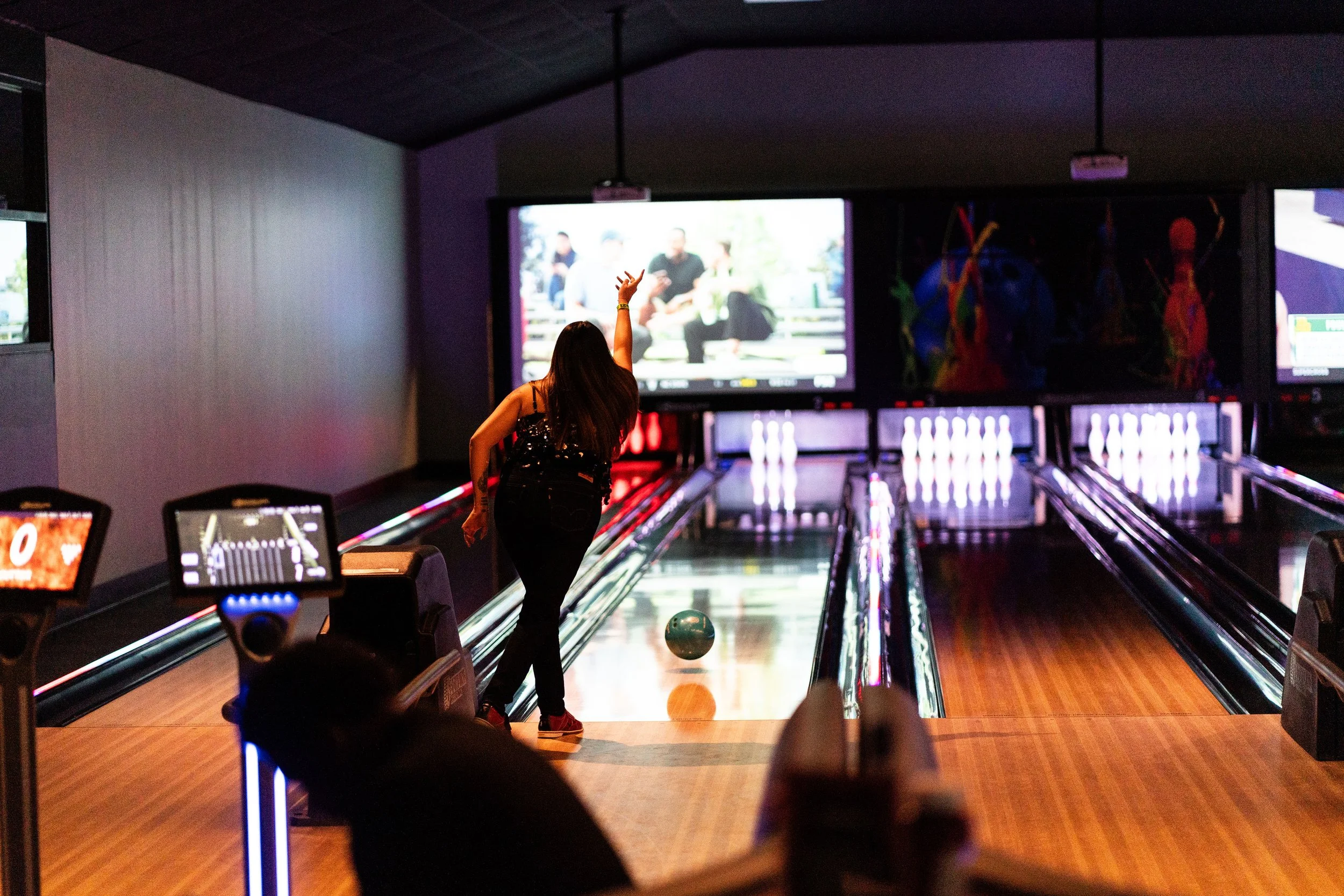 BOWLING — Pins & Wheels At Playland