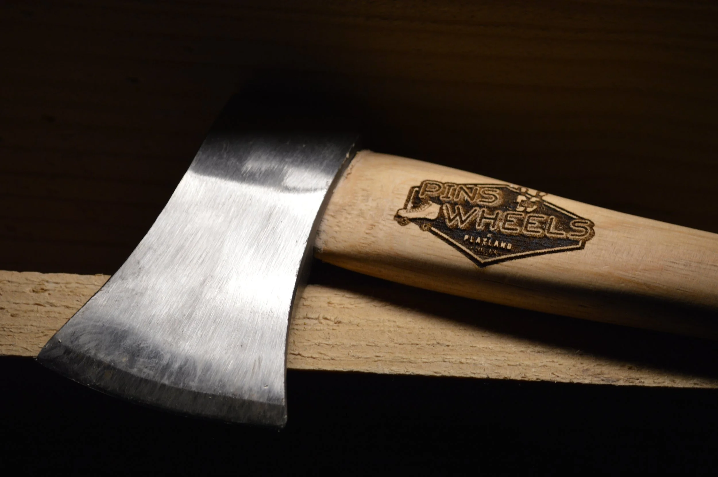 AXE THROWING — Pins & Wheels At Playland