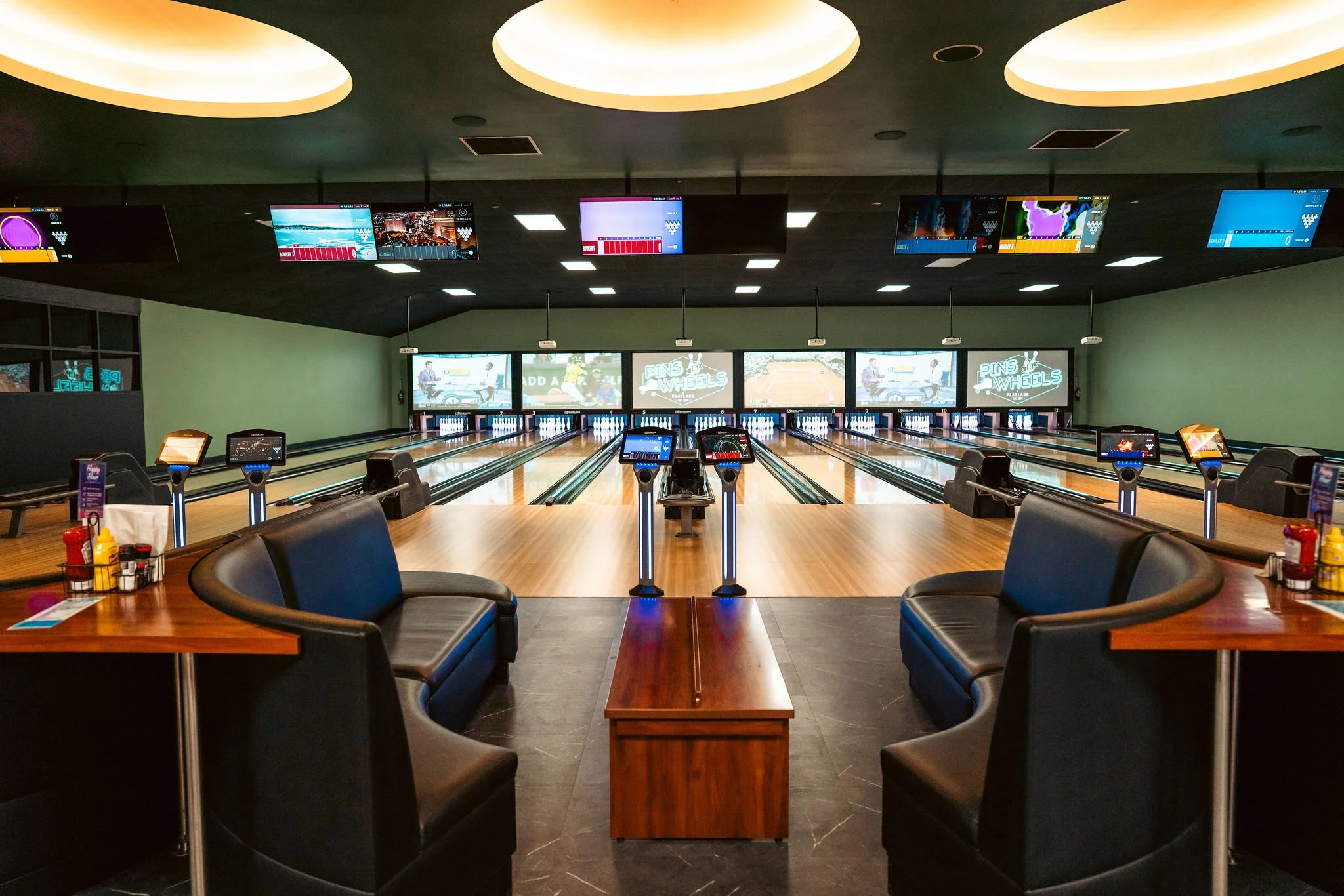 BOWLING — Pins & Wheels At Playland