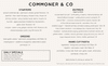 MENUS | Explore Our Selections — Commoner and Co