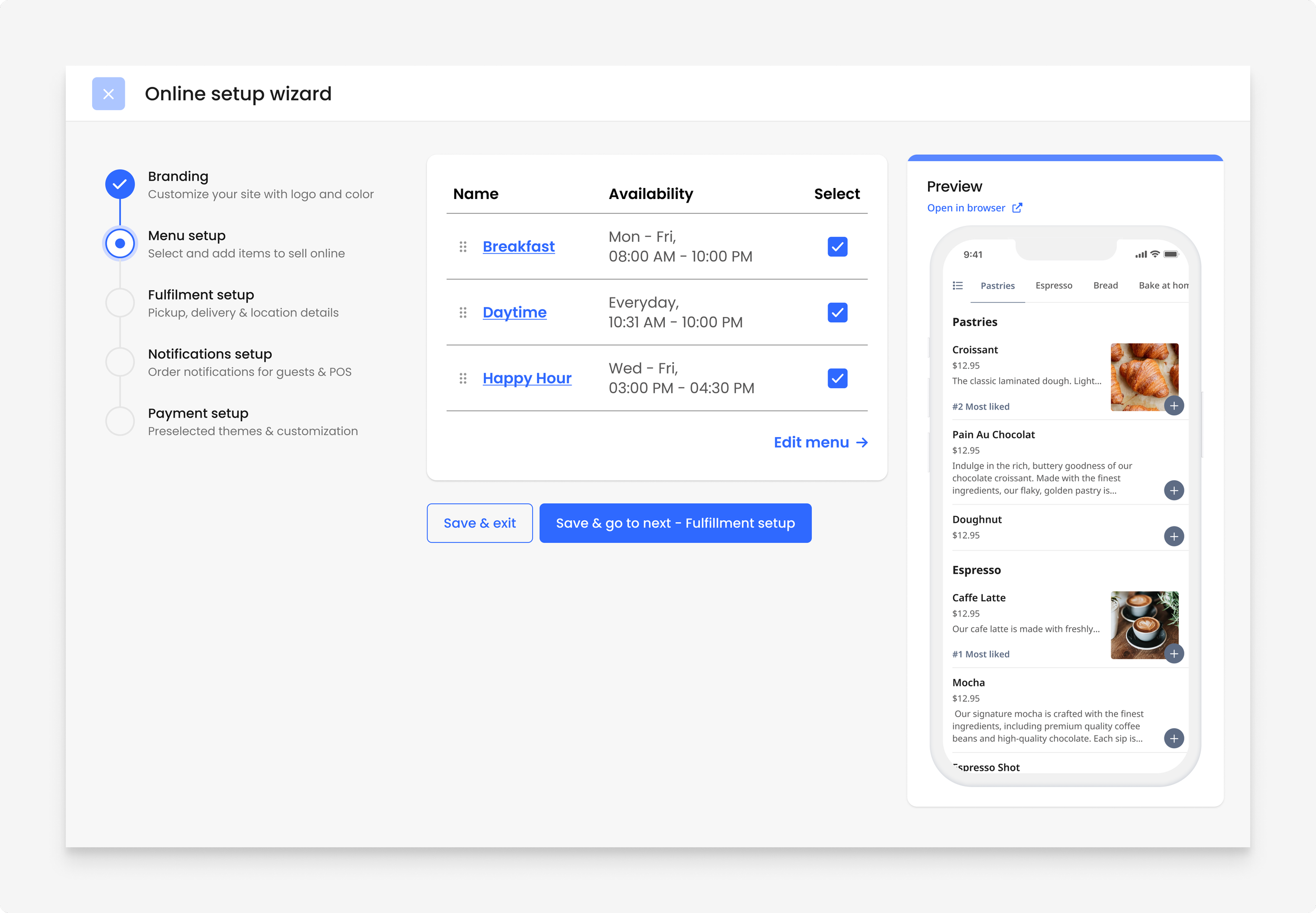 Merchant Back Office | Re:Tech — Morris Wang [product design]