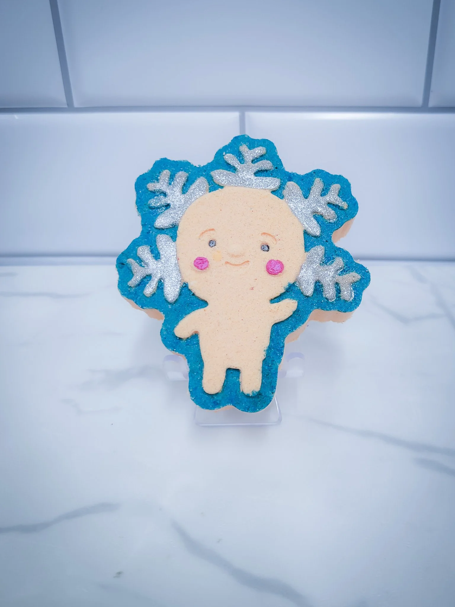 Reindeer Poop Snowflake Cutie Bath Bomb | Mystic Attic