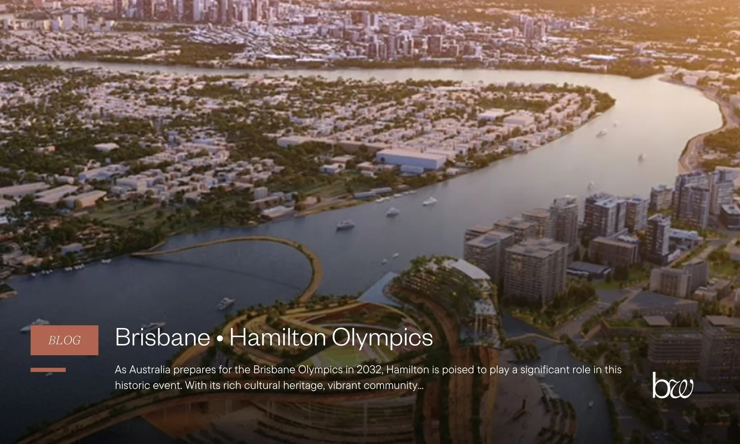 Hamilton: Brisbane's Olympic Gateway for 2032 – A Hub of Culture, Sport ...