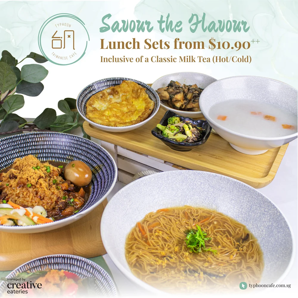 Savour the Flavour - Lunch Sets — Typhoon Cafe