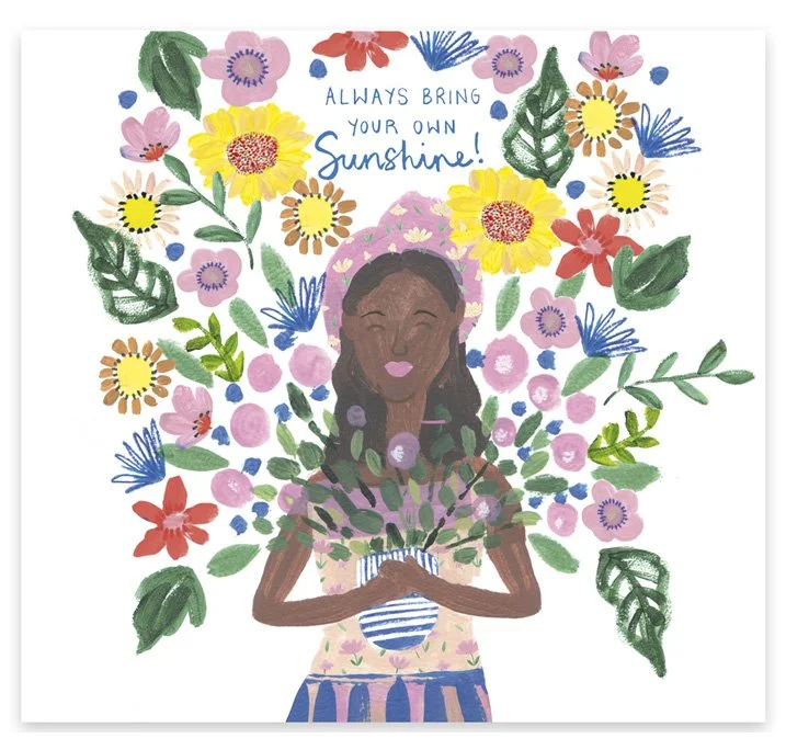 BRIGHT FLORAL — Kate Thorburn illustration