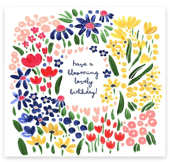 BRIGHT FLORAL — Kate Thorburn illustration