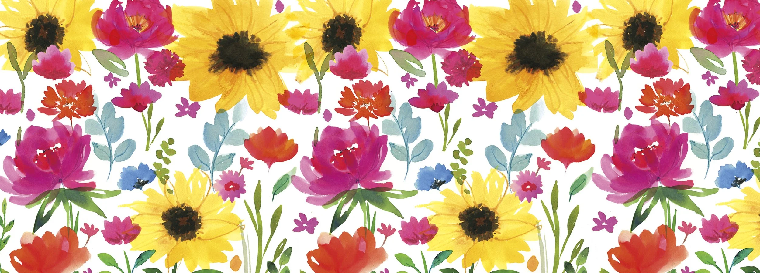 BRIGHT FLORAL — Kate Thorburn illustration