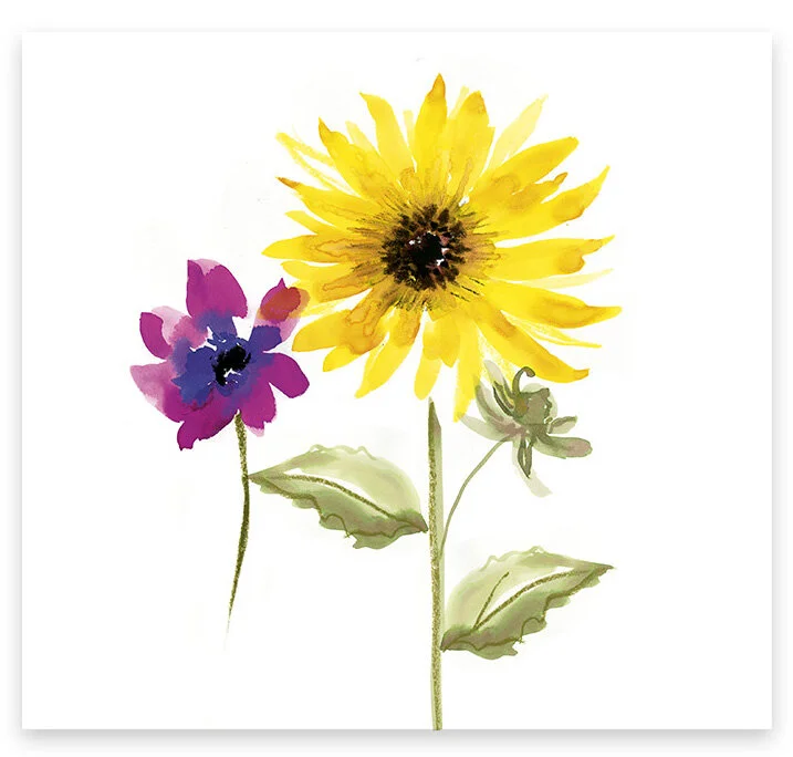 BRIGHT FLORAL — Kate Thorburn illustration
