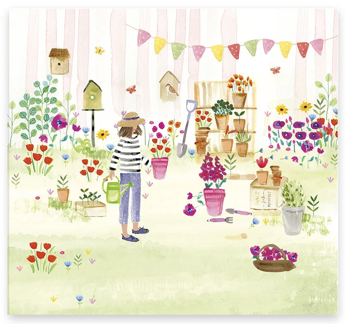 BRIGHT FLORAL — Kate Thorburn illustration