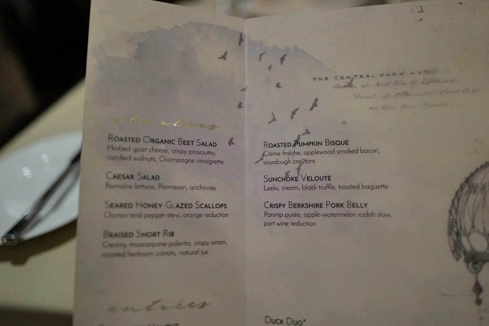 150 Central Park on Royal Caribbean: Menu, Prices and Review — Cruise ...