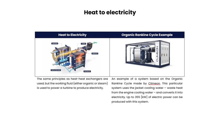 Marine Exhaust Gas Heat Recovery Systems — Sustainable Ships