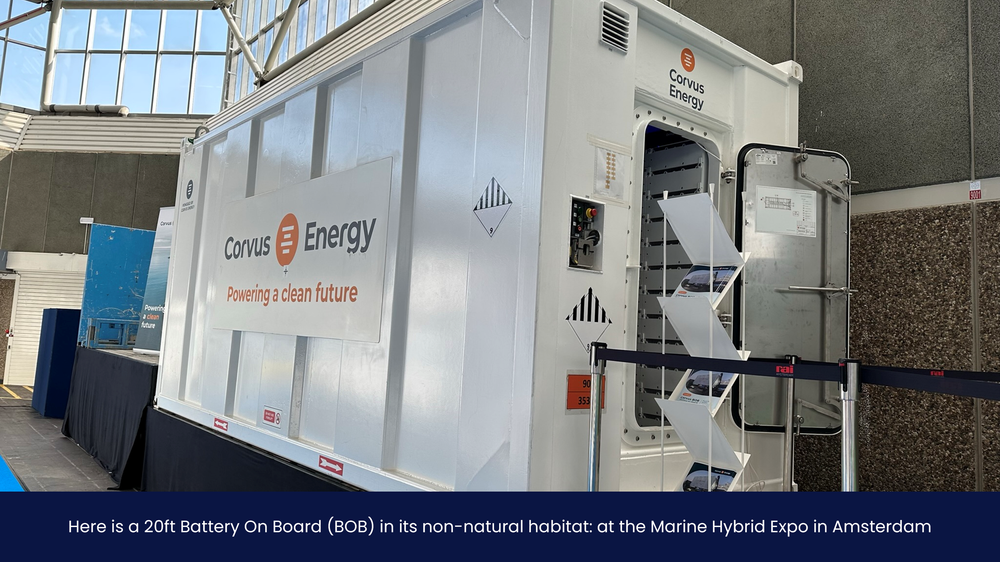Inside a Battery Container — Sustainable Ships