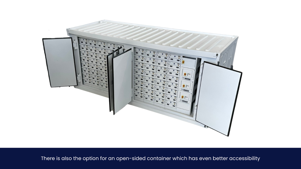 Inside a Battery Container — Sustainable Ships