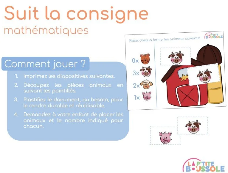 La p'tite boussole — Les maths