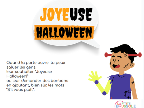 La p'tite boussole — Histoire : Raconte-moi c'est quoi passer l'Halloween!