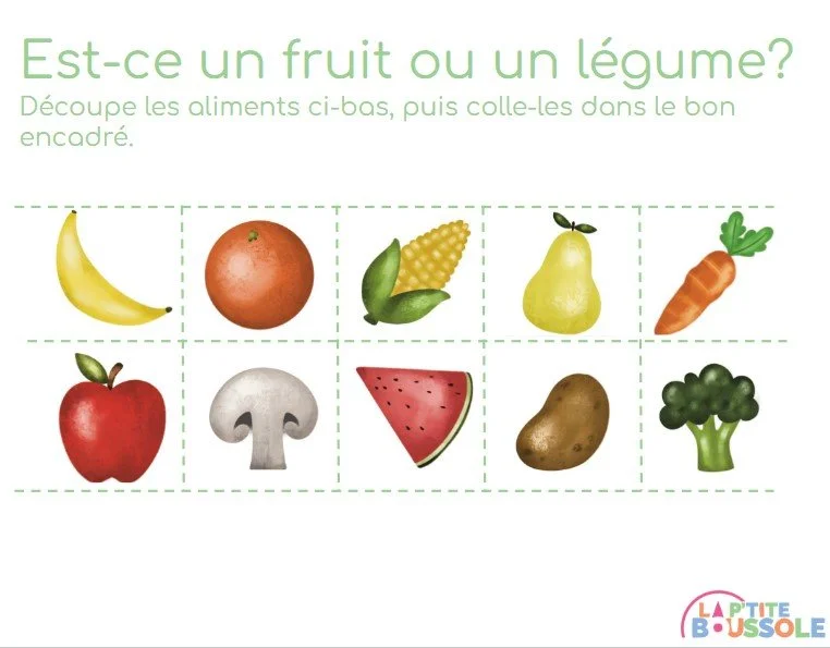 La p'tite boussole — L'alimentation