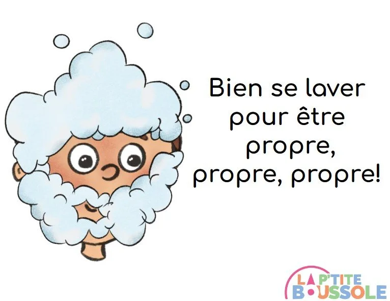 La p'tite boussole — Se laver pour être propre propre propre