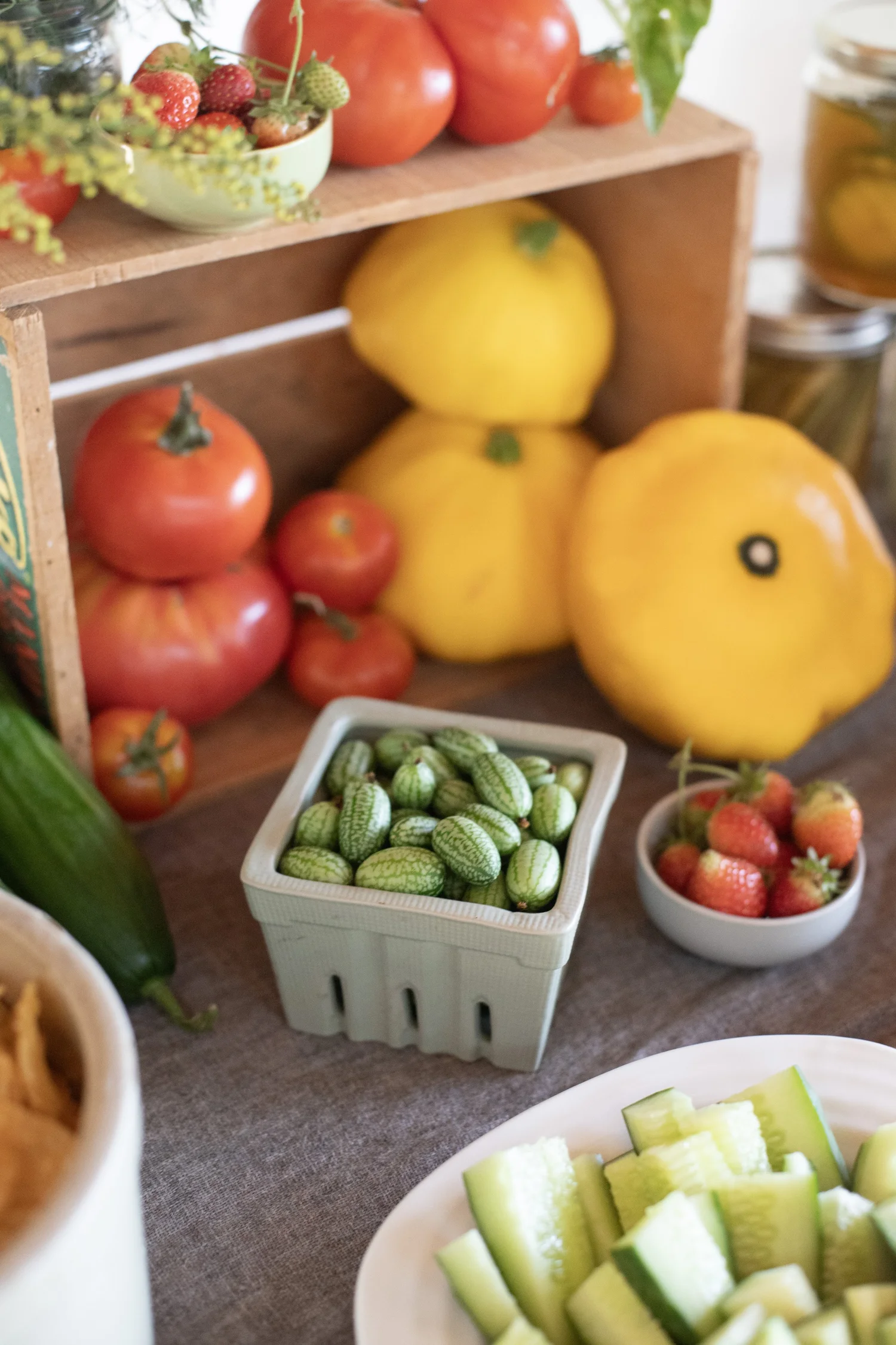 Throwing a Farmer’s Market Themed Party! — The Purposeful You · Garden ...