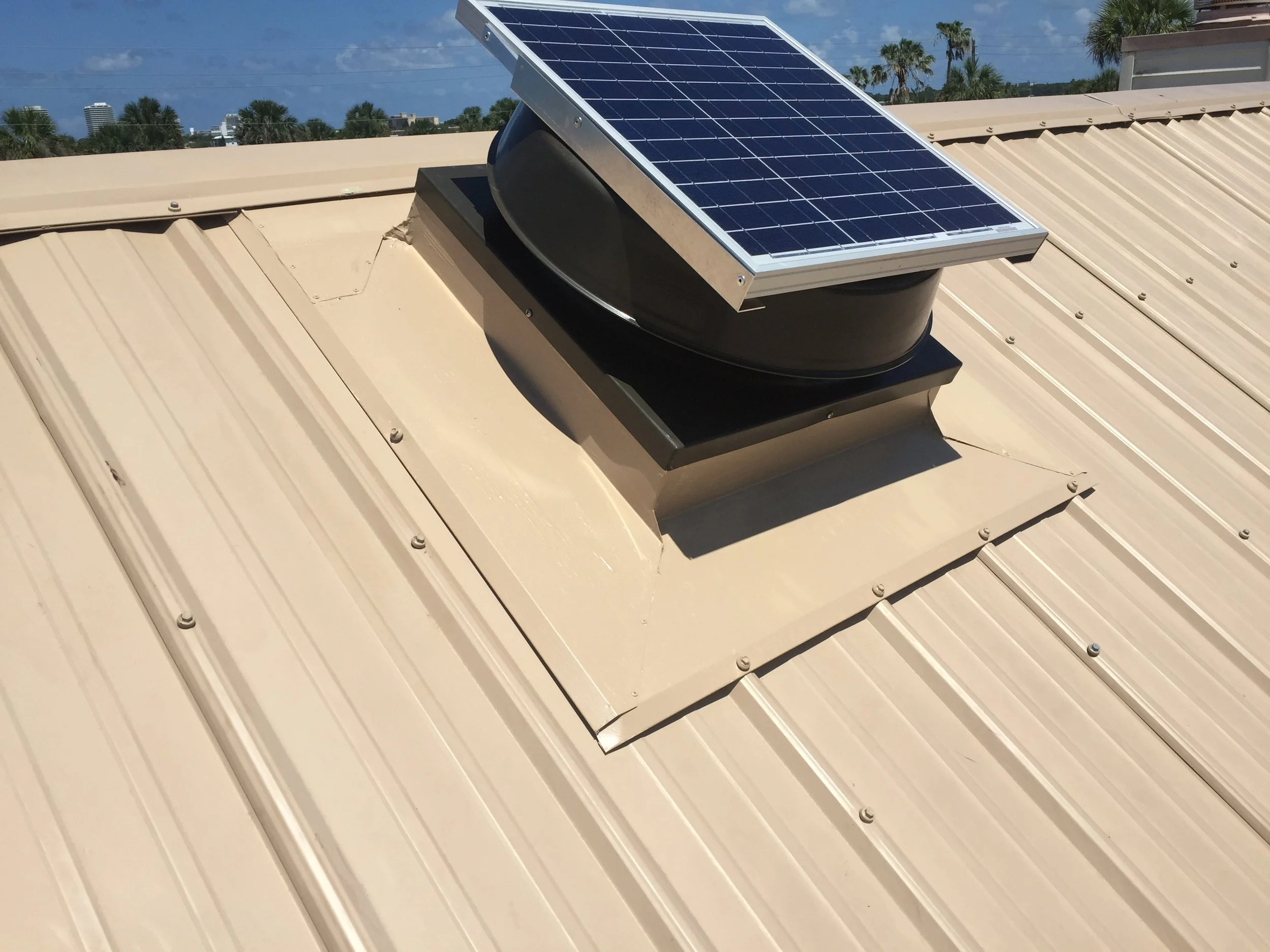 Solar Attic Fans — Ultra Beauty, Inc - Skylights & Solar Attic Fans