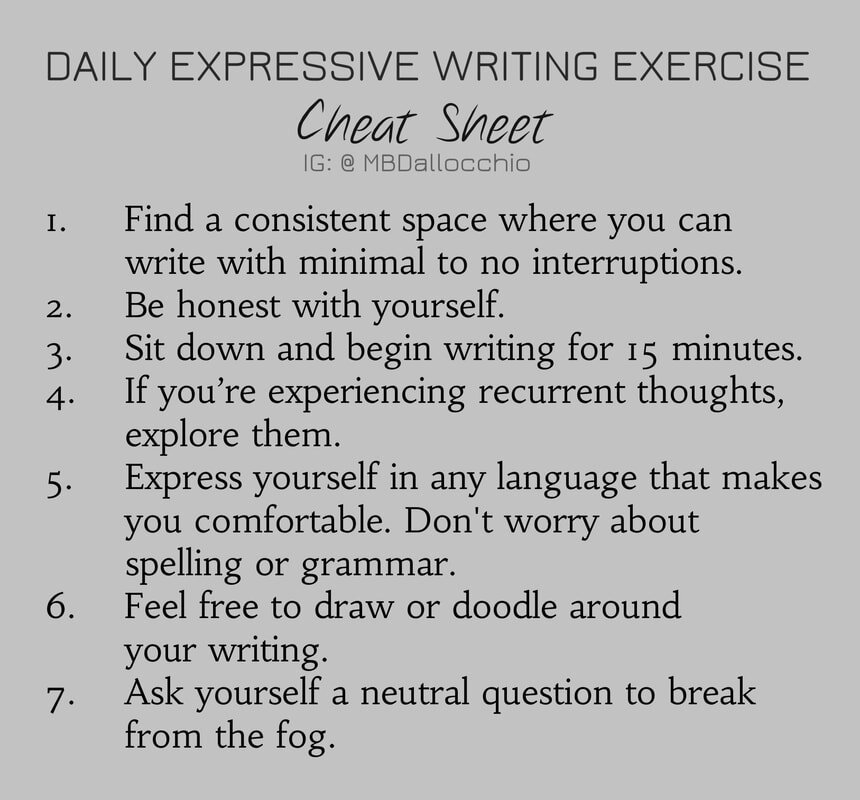 Expressive Writing — M.B. Dallocchio